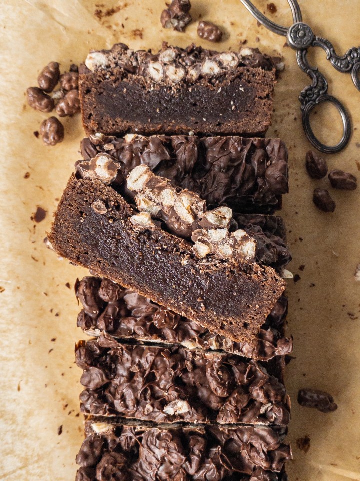 Chokladkaka med kinapuffar – Baka med Josefine